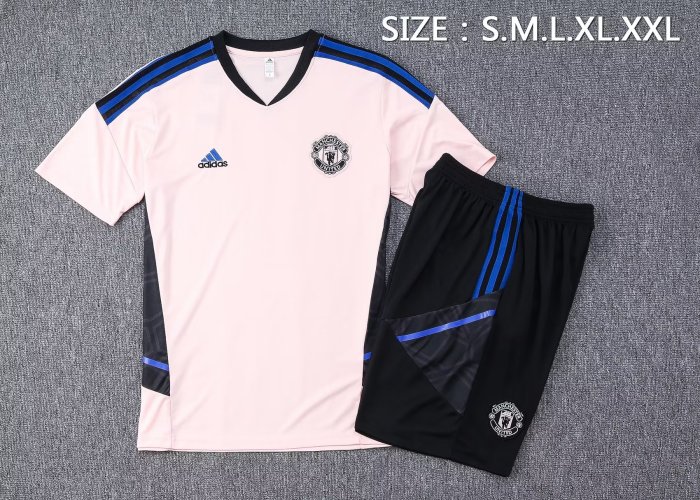 US$ 35.00 - 2022-2023 Manchester United Pink Soccer Training Jersey ...