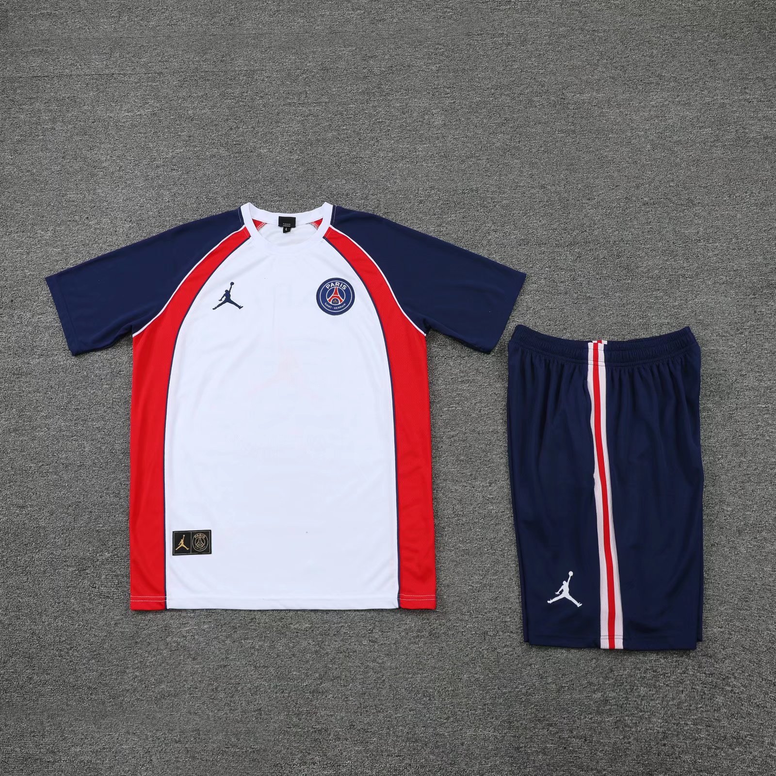 US$ 35.00 - Adult Uniform 2022-2023 PSG White/Red/Royal Blue Soccer ...