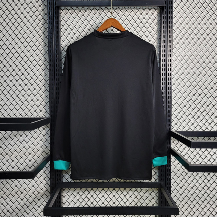 US$ 38.00 - with Golden FIFA+UCL Patch Retro Jersey Long Sleeve 2017 ...