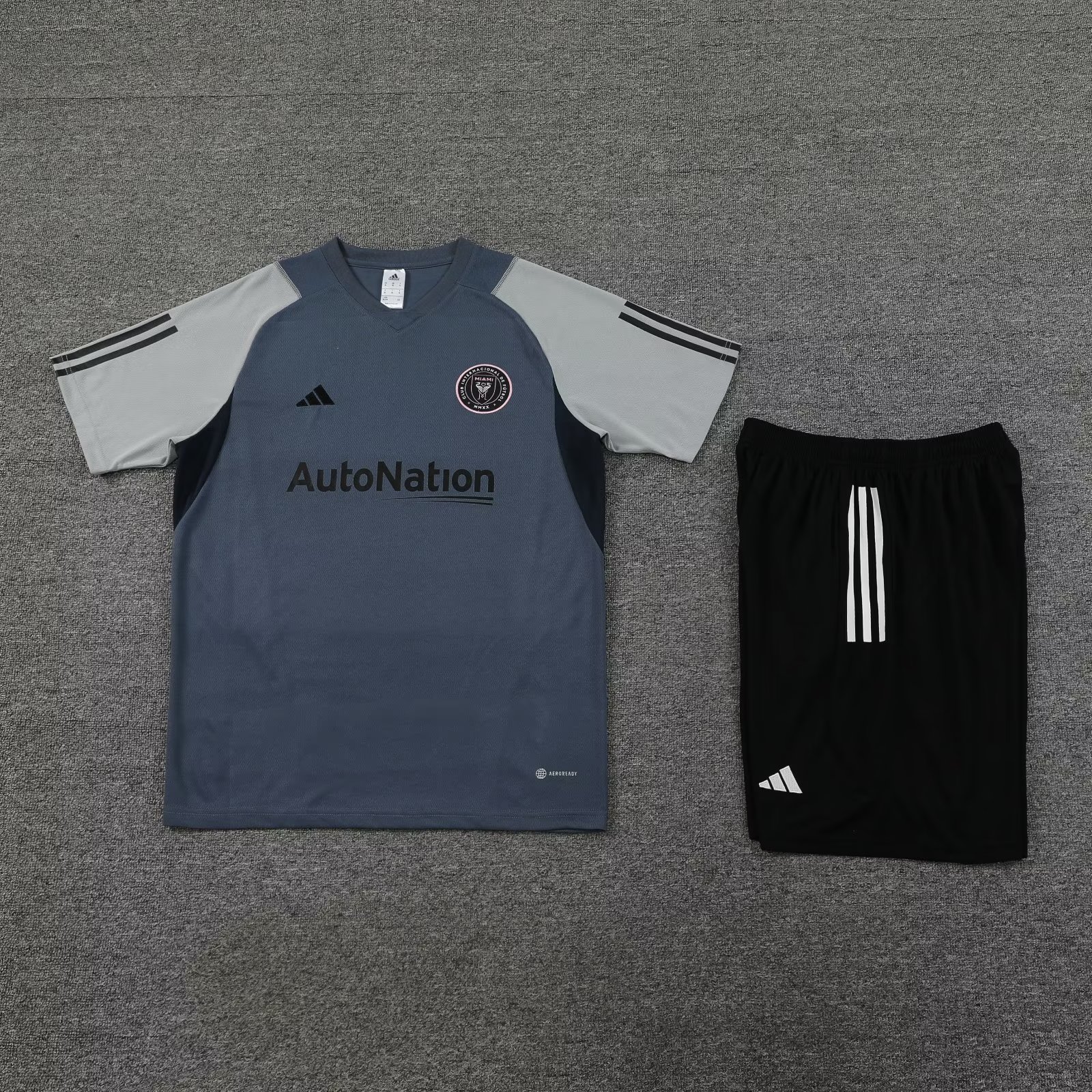 US$ 35.00 - Adult Uniform 2023-2024 Inter Miami Grey Soccer Training ...