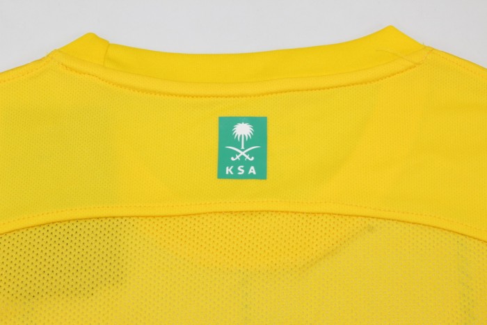 US$ 32.00 - with RSL Patch Fans Version 2023-2024 Al Nassr RONALDO 7 Home Soccer Jersey Victory ...