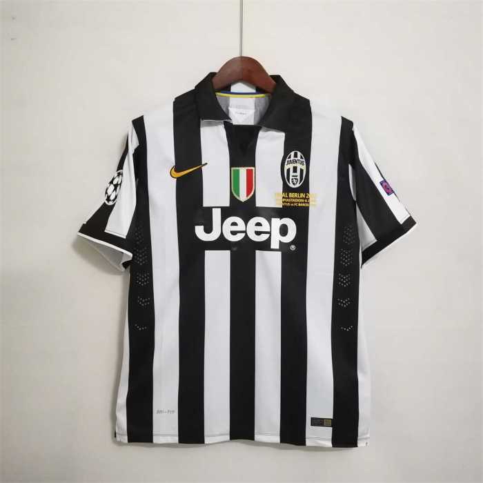 US$ 35.00 - with Front Lettering+Scudetto+UCL Patch Retro Jersey 2014 ...