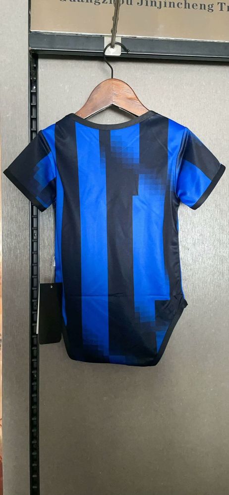 US$ 22.00 - with Sponor Logo Baby Cloth 2023-2024 Inter Milan Home ...