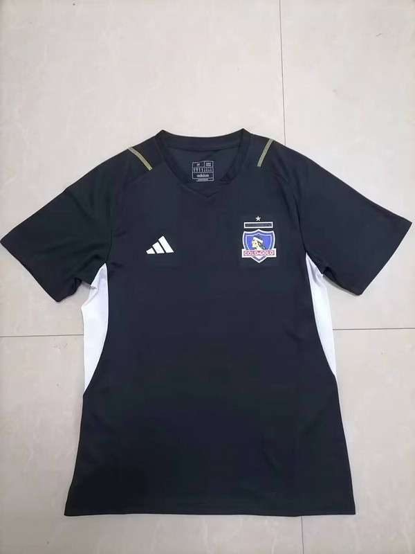 US$ 32.00 - Fans Version 2024-2025 Colo-Colo Black Training Soccer Jersey - www.jersey777.net