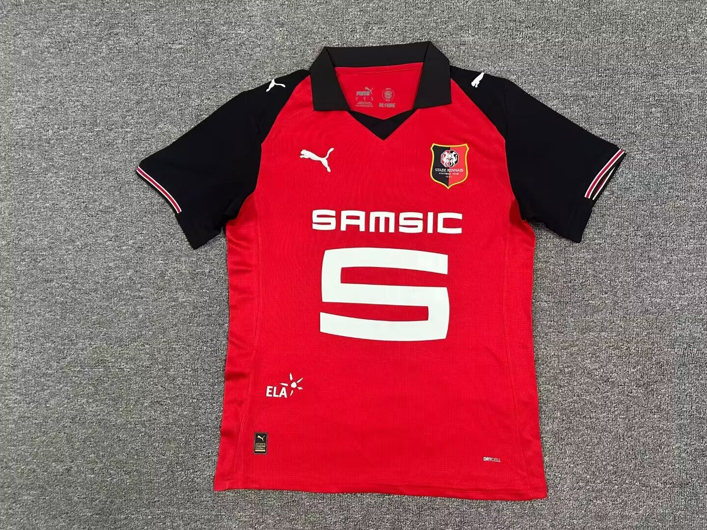 US$ 32.00 - Fan Version 2025-2026 Stade Rennais Home Soccer Jersey ...