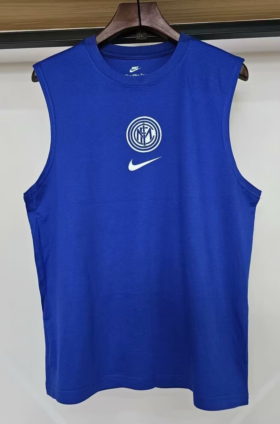 US$ 25.00 - 2025-2026 Inter Milan Blue Soccer Training Vest Cotton ...