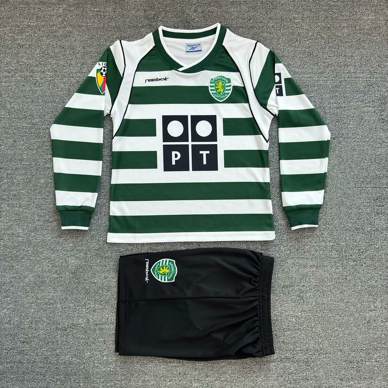 US$ 30.00 - Youth Kids Uniform Long Sleeve Retro Uniforms 2002-2003 ...