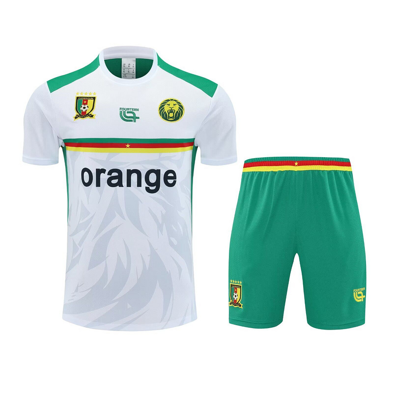 US$ 35.00 - Adult Uniform 2025-2026 Cameroon White Soccer Training ...