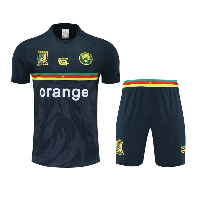 US$ 35.00 - Adult Uniform 2025-2026 Cameroon Dark Blue Soccer Training ...
