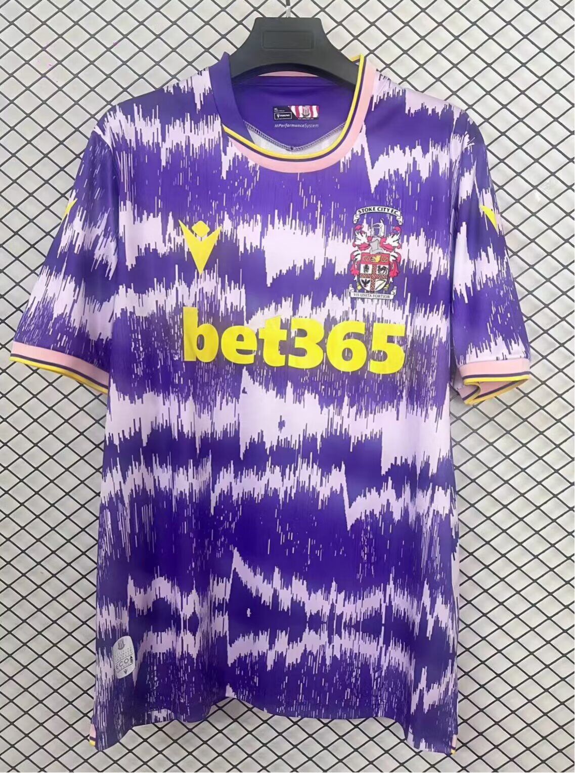 US$ 32.00 - Fan Version Stoke City 2025-2026 Away Purple Soccer Jersey ...