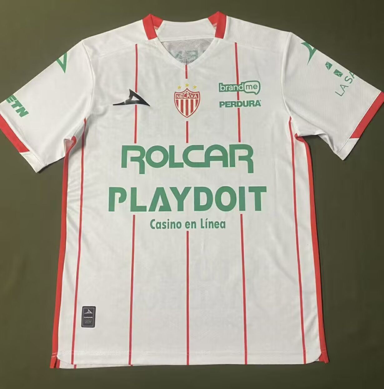 US$ 35.00 - Player Version 2025-2026 Necaxa Away White Soccer Jersey ...
