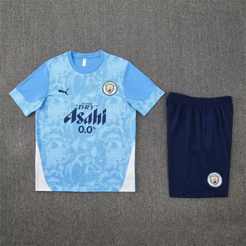 US$ 35.00 - Adult Uniform 2025-2026 Manchester City Light Blue Soccer ...
