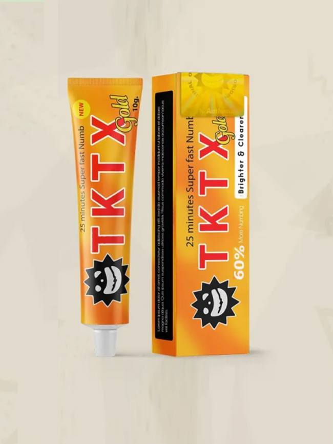 TKTX Gold 100% Numb Cream Original | tktx-usa.com store