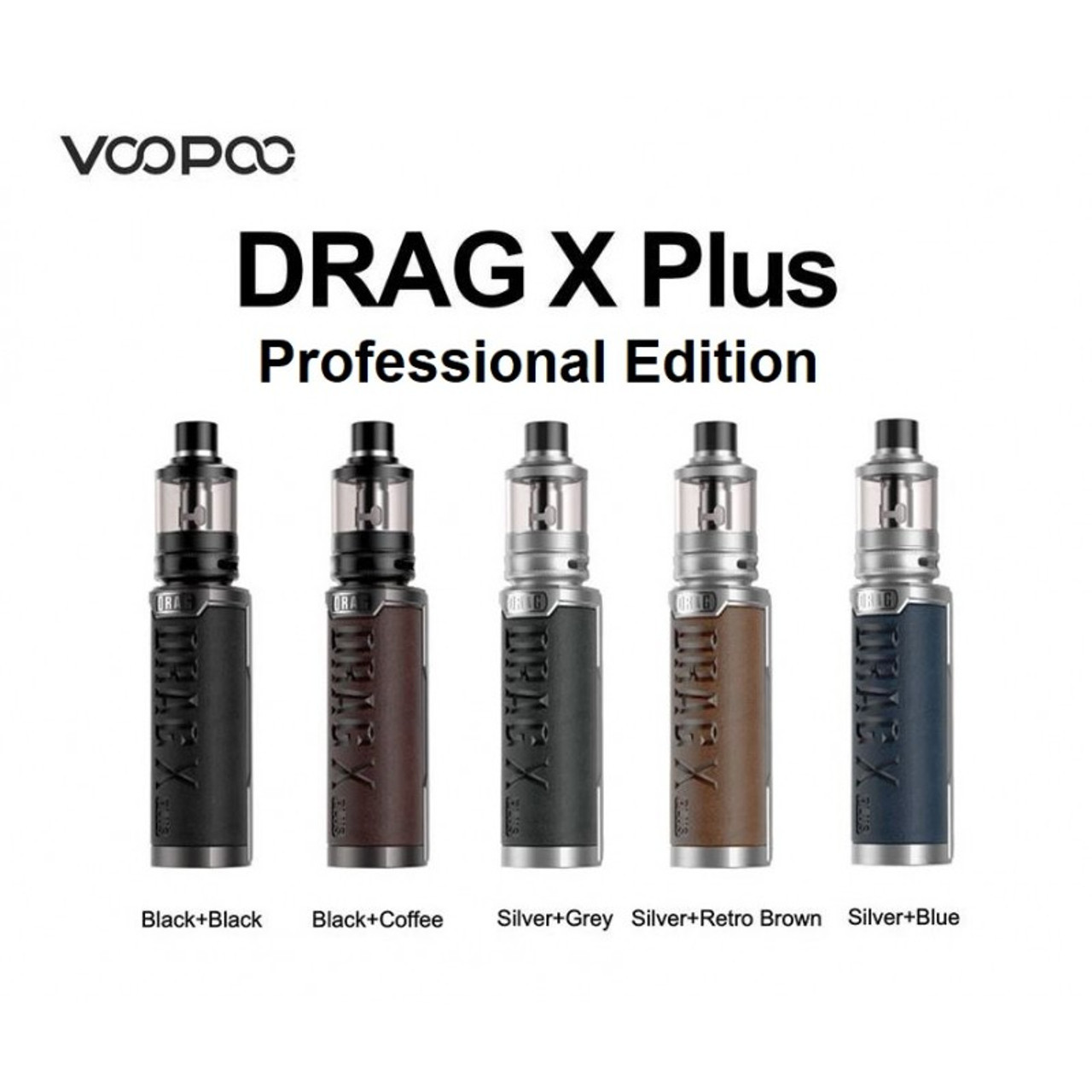 VOOPOO Drag X Plus Pro fessional 18650電池 跩哥Pluspro
