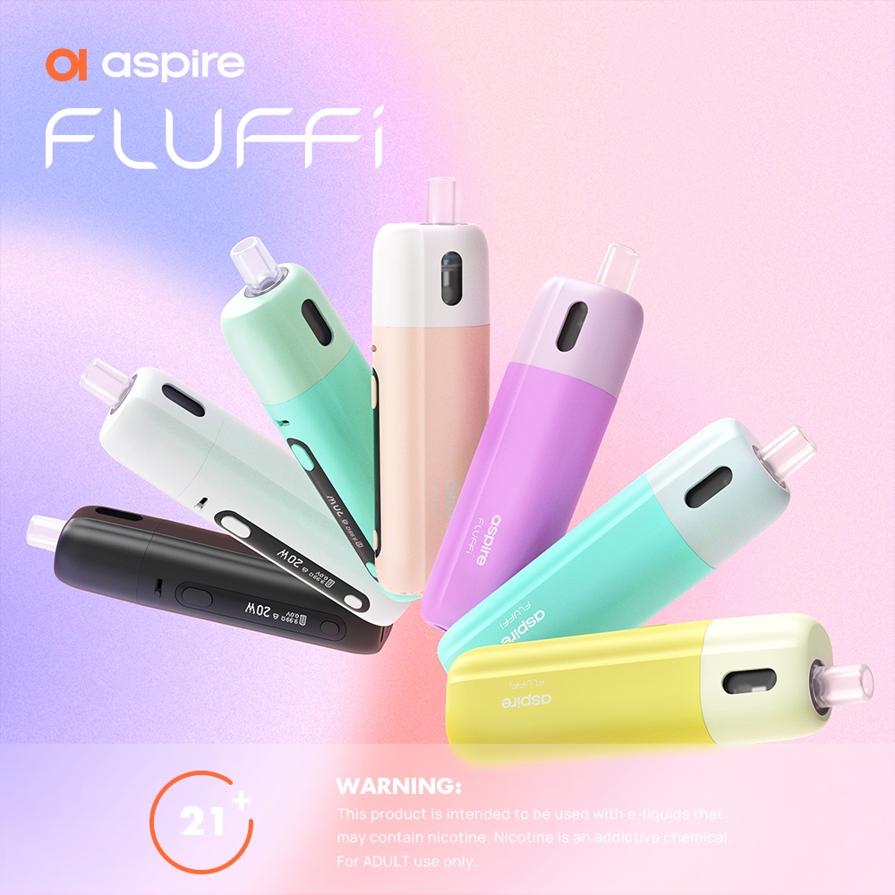 Aspire Fluffi POD 1500mAh 可調瓦 非 酪梨寶寶