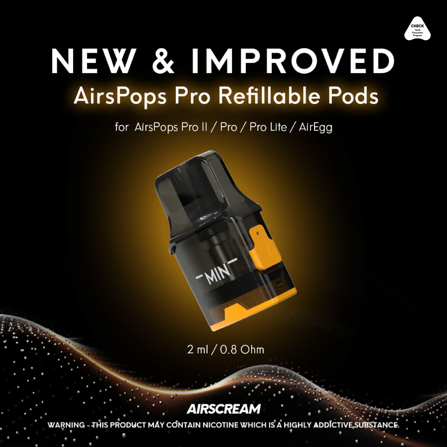 Airscream Airspops Pro II 氣泡2 pro2代 可調瓦 通用 Airspops Pro Lite