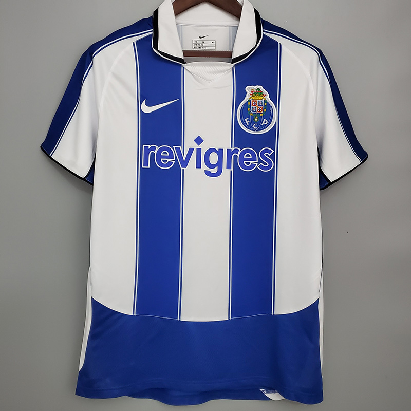 US$ 19.00 - 2003/2004 Porto Home Retro Soccer Jersey - www.ssdays1.com