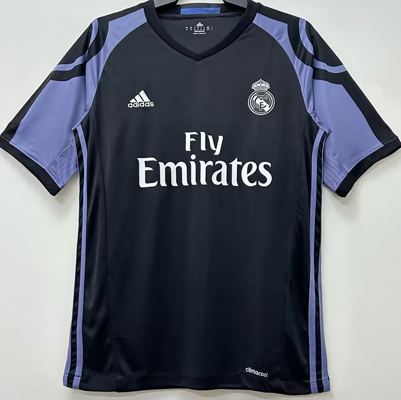 US$ 19.00 - 2016/2017 RMA Third Retro Soccer Jersey - www.ssdays1.com
