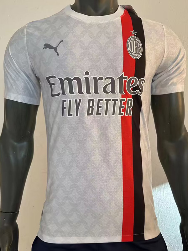 US$ 18.00 - 23/24 ACM Away Player Version Soccer Jersey - www.ssdays.com