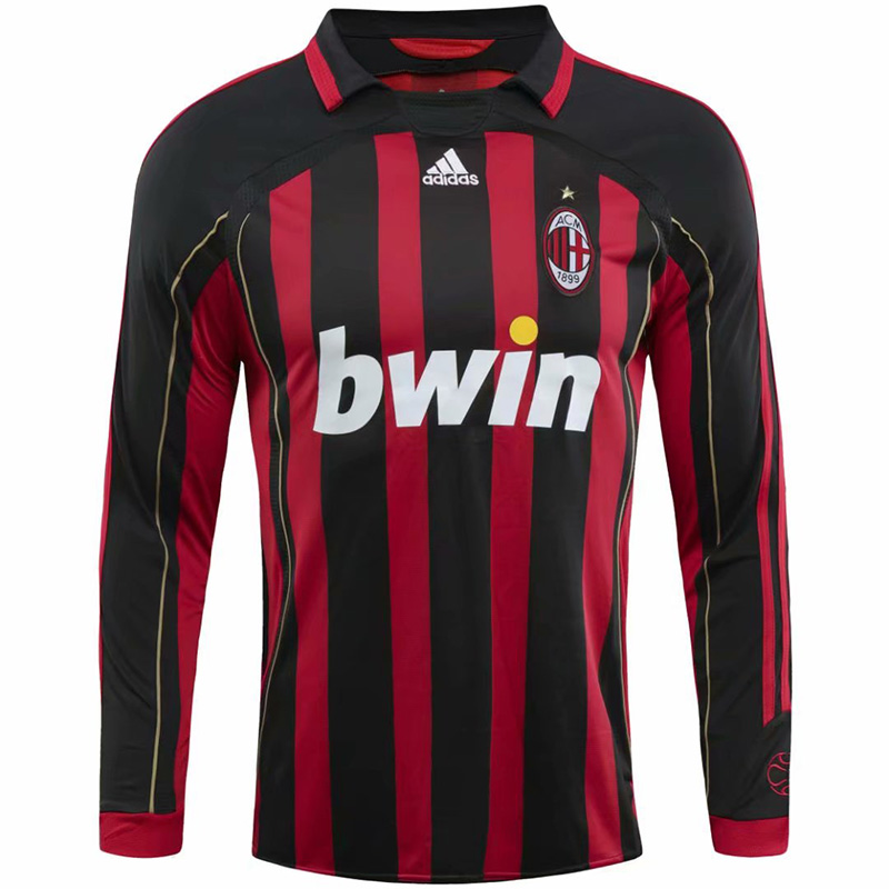 US$ 20.00 - 2006/2007 ACM Home Long Sleeve Retro Soccer Jersey (长袖 ...