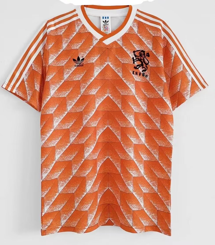 US$ 19.00 - 1988 Netherlands Home European Cup Retro Soccer Jersey(88 ...