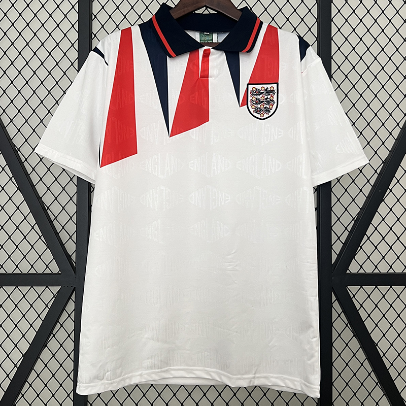 US$ 19.00 - 1992 England Home Retro Soccer Jersey - www.ssdays.com