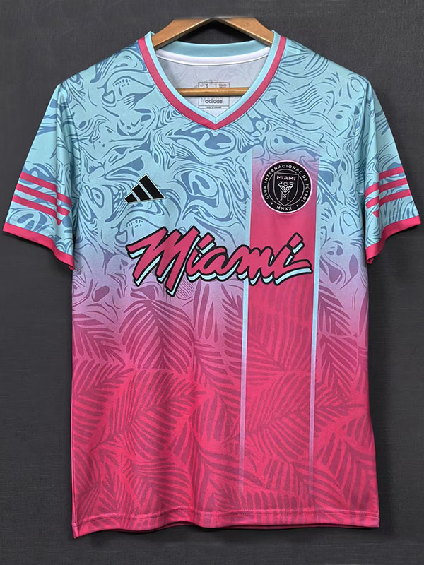 US$ 14.50 - 24/25 Inter Miami Pink Blue Special Edition Fans Soccer ...