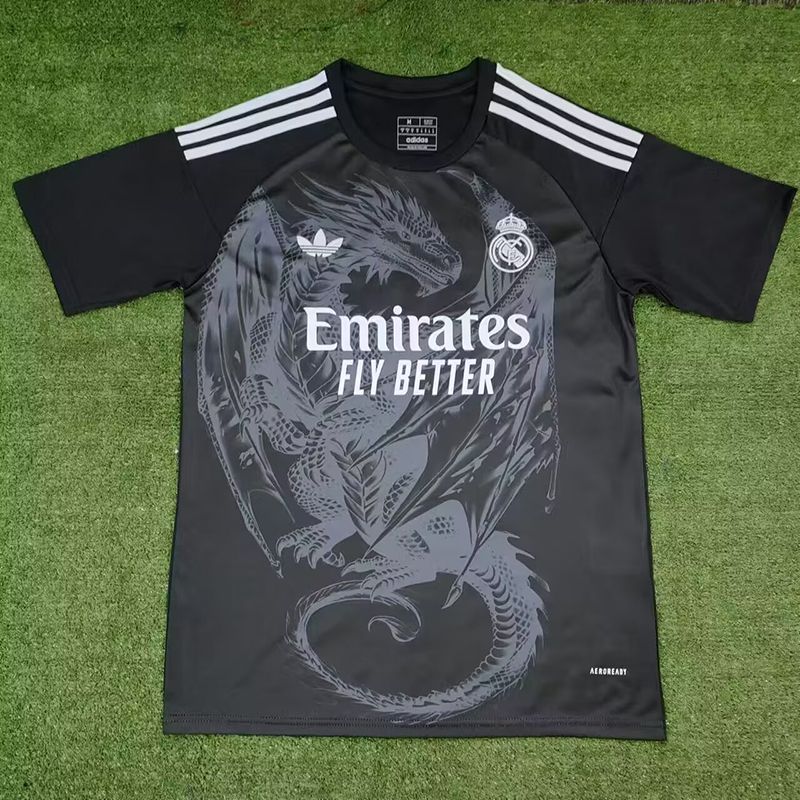 US$ 14.50 - 24/25 RMA Black Feather Dragon Special Edition Fans Soccer ...