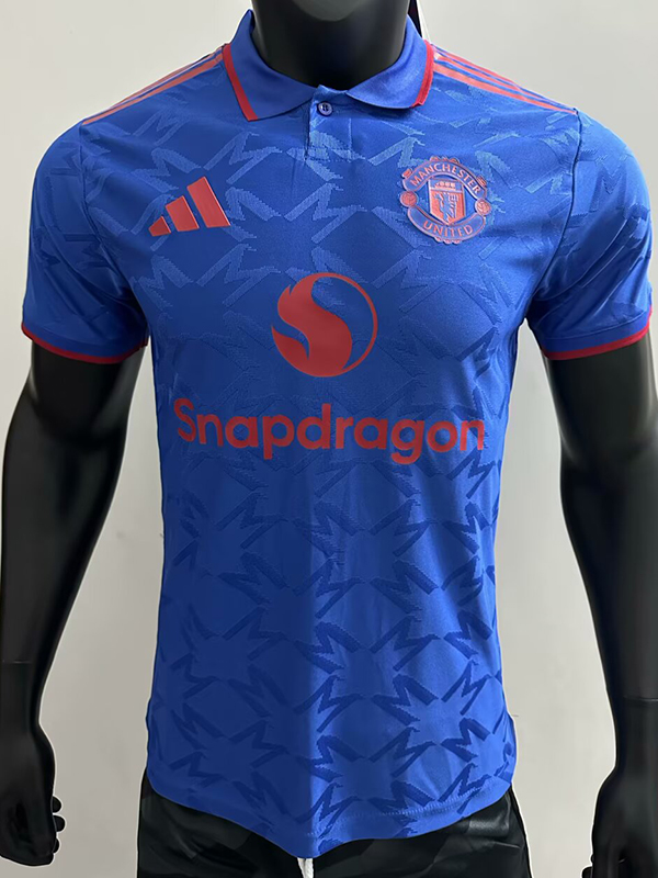 US$ 16.00 - 25/26 Man Utd Pattern Special Edition Blue Player Version ...