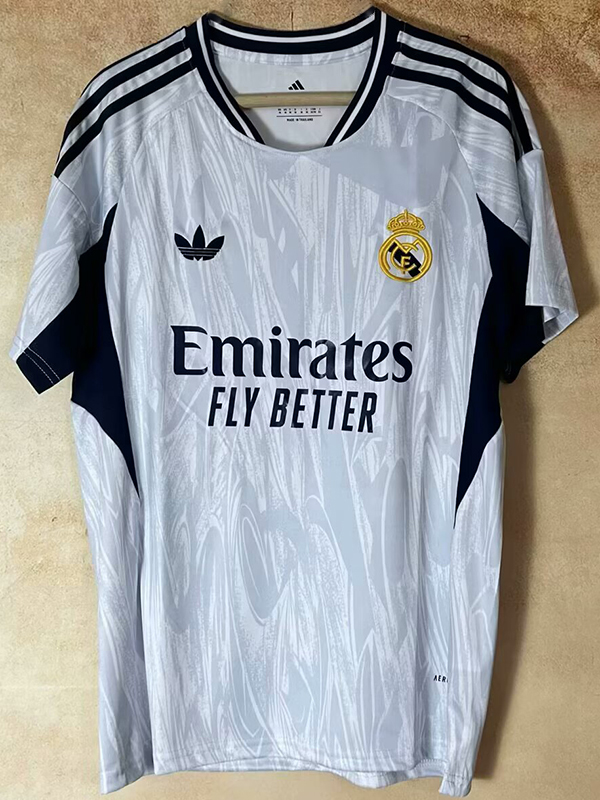 US$ 14.50 - 25/26 RMA Clover White Special Edition Fans Soccer Jersey ...