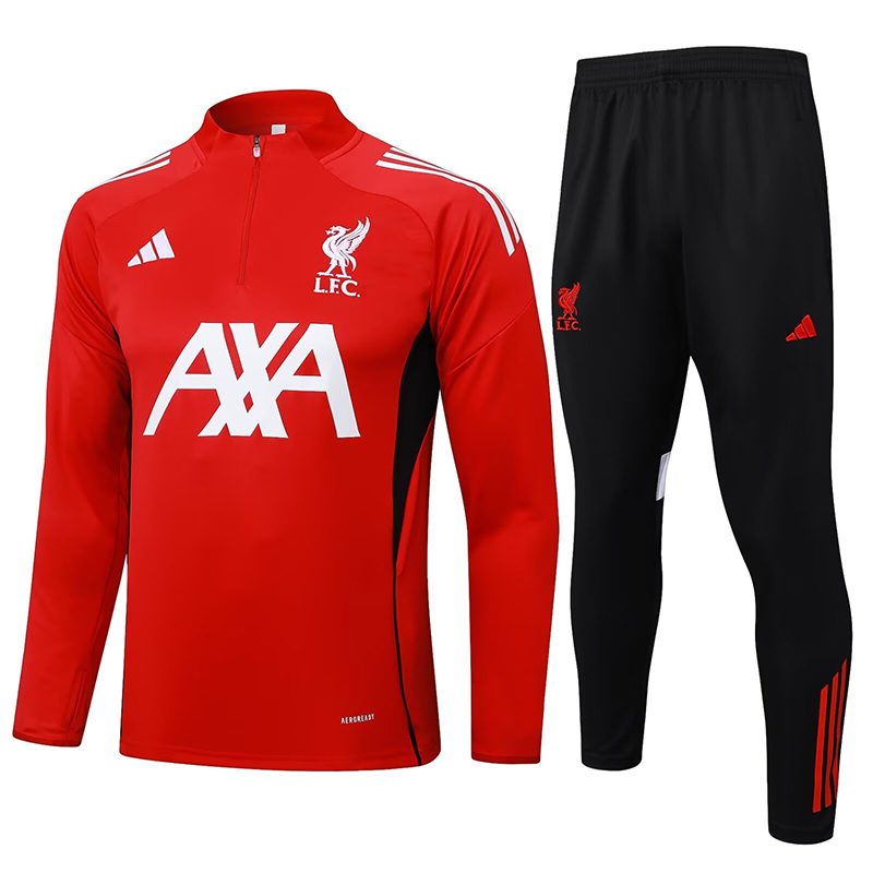 US$ 38.00 - 25/26 LIV Red Half Pull Tracksuit #B2526 (半拉链) - www.ssdays.com