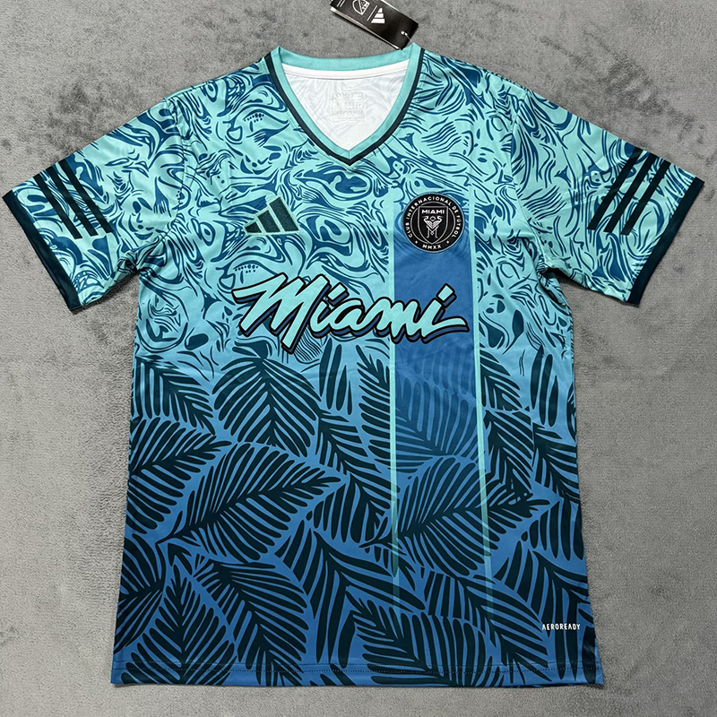 US$ 14.50 - 25/26 Inter Miami Blue Special Edition Fans Soccer Jersey ...