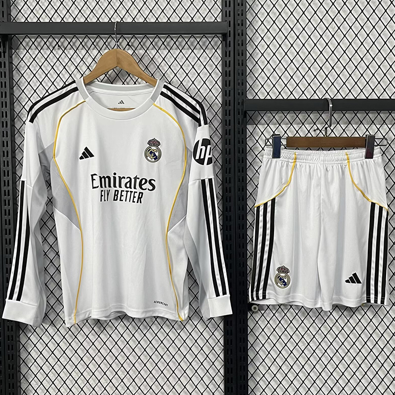 US$ 15.50 - 25/26 RMA Home Kids Long Sleeve Soccer Jersey - www.ssdays1.com