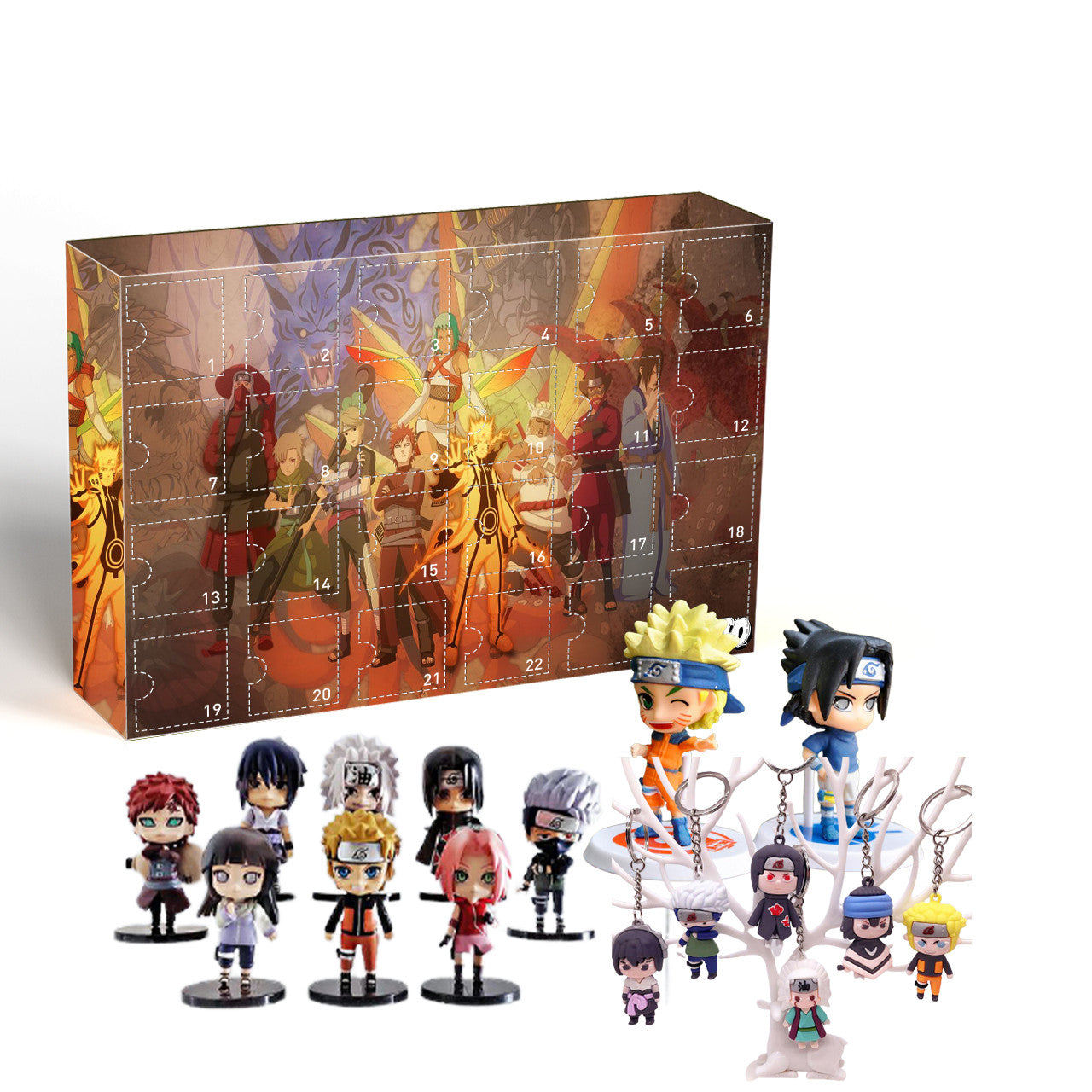 Naruto Advent Calendar -- The One With 24 Little Doors