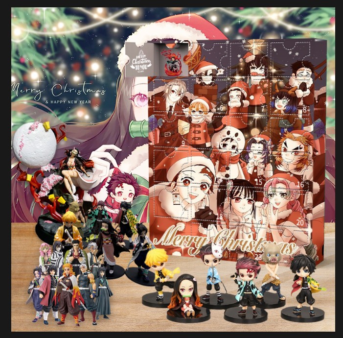 2024 Demon Slayer Advent Calendar -- The One With 24 Little Doors