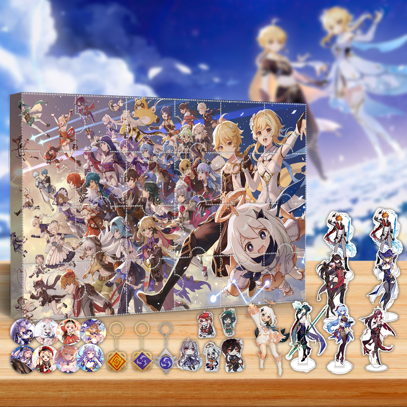 2024 Genshin Impact Advent Calendar -- The One With 24 Little Doors