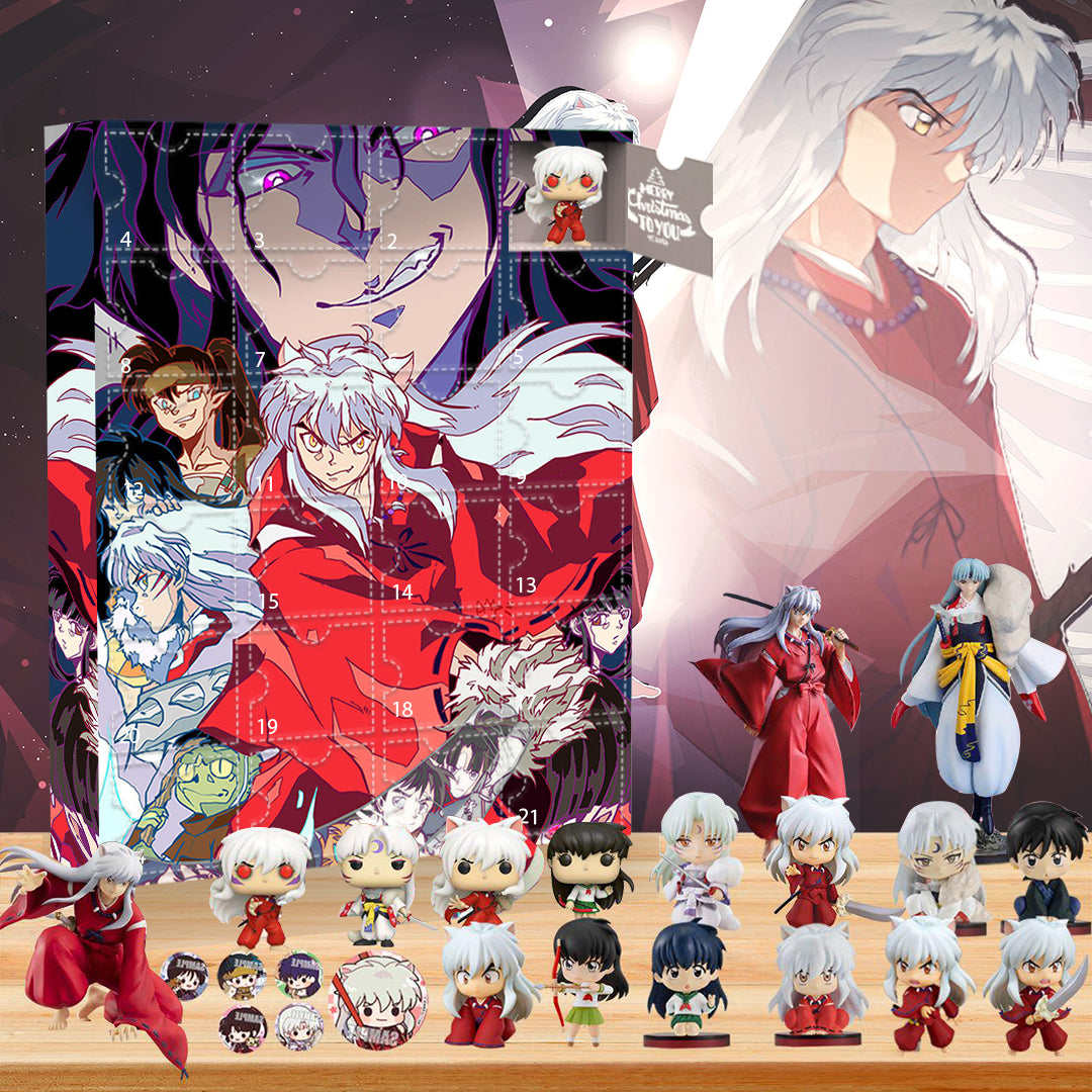 Inuyasha Advent Calendar -- The One With 24 Little Doors