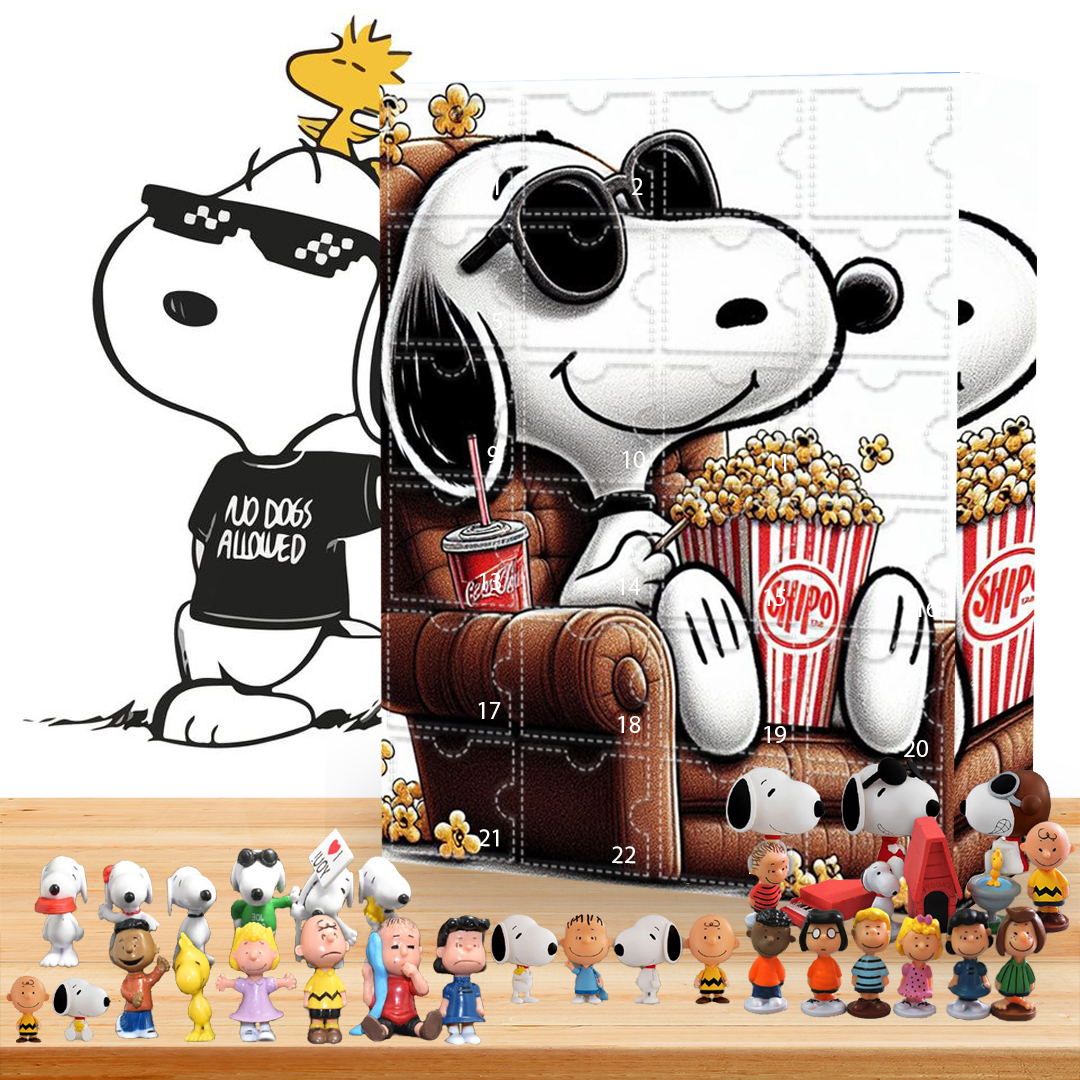 2024 Snoopy Advent Calendar -- The One With 24 Little Doors