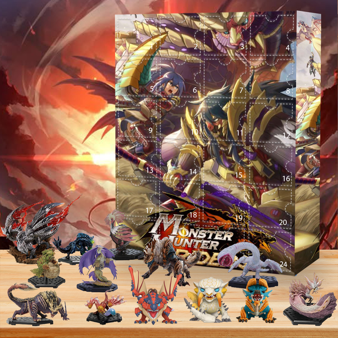Monster Hunter Advent Calendar -- The One With 24 Little Doors