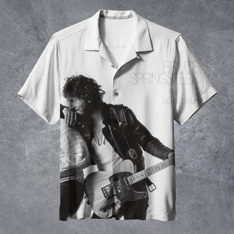 Bruce Springsteen - Born to Run |Unisex Hawaiian Shirt
