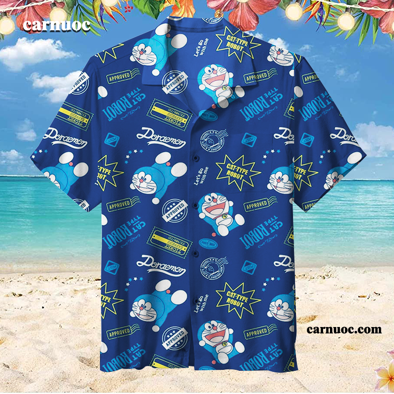 Doraemon Collage | Hawaiian Shirt