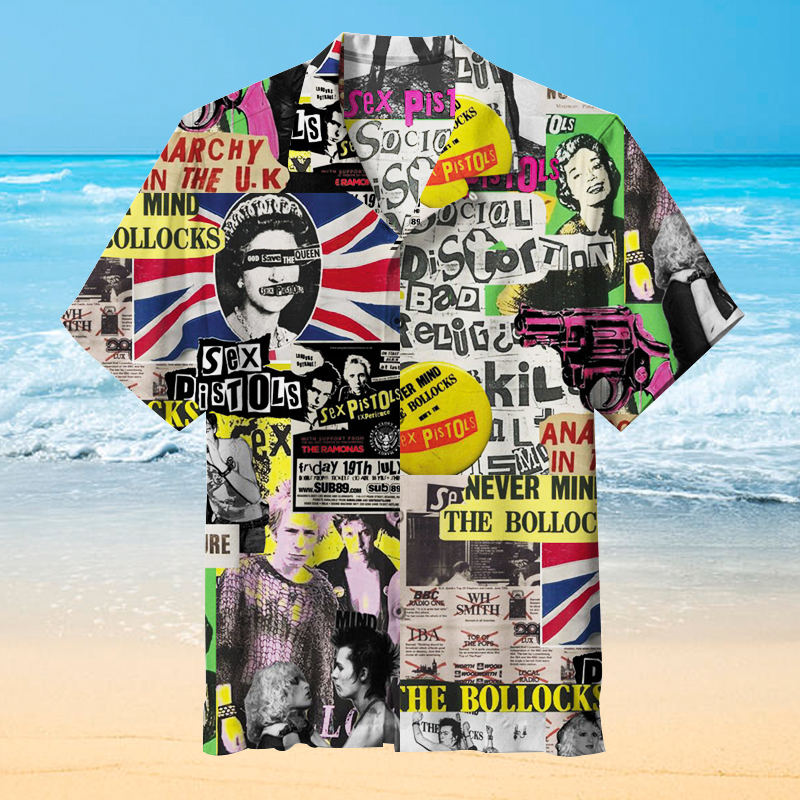 Sex Pistols Hawaiian Shirt