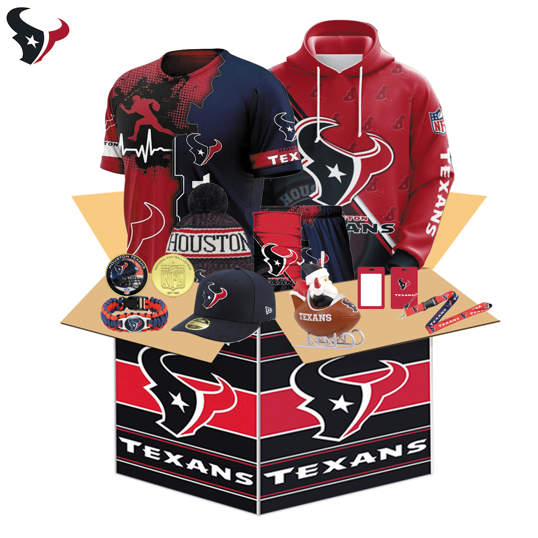 Houston Texans BOX – The Best Gifts Pack for NFL Fans