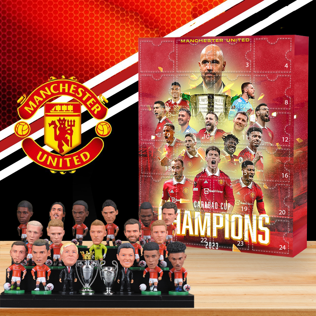 Manchester United Football Club Advent calendar-- The One With 24 ...