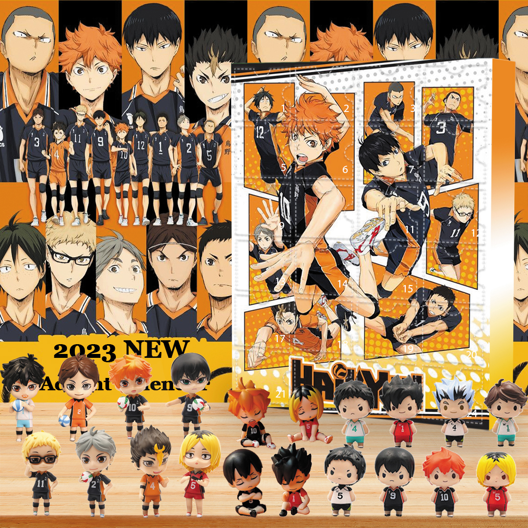 2023 Christmas Haikyuu!! Advent Calendar -- The One With 24 Little Doors
