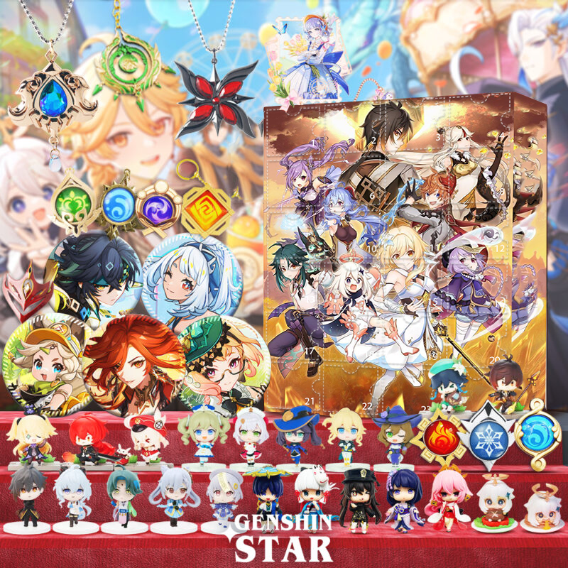 Genshin Impact Advent Calendar -- The One With 24 Little Doors