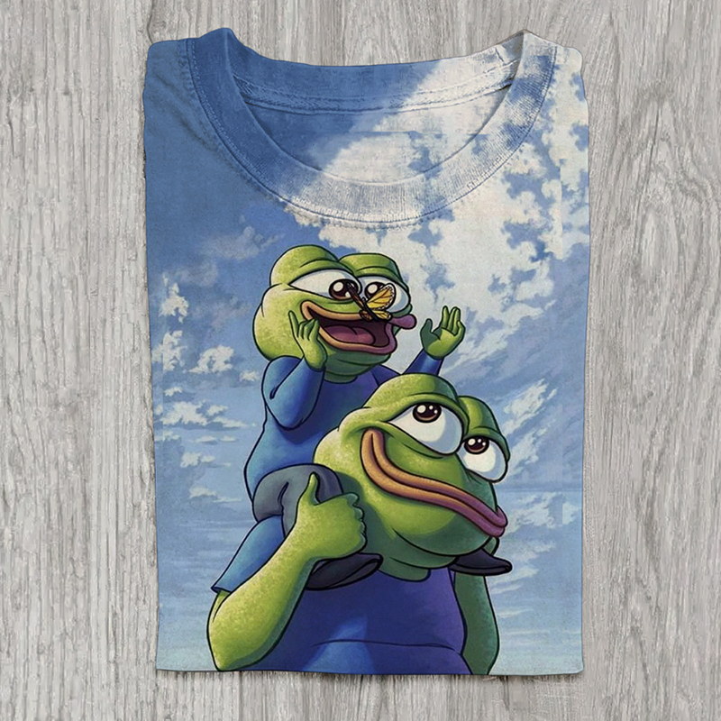 Funny frog father and son | Unisex T-SHIRT