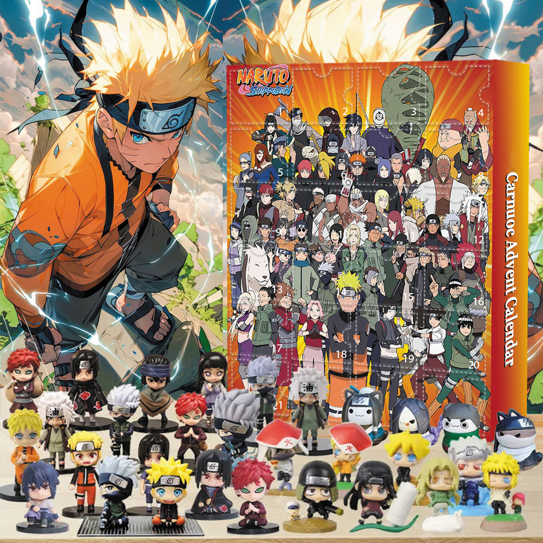 NEW NARUTO Advent Calendar -- The One With 24 Little Doors
