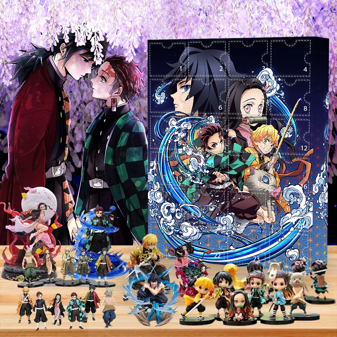 Demon Slayer Advent Calendar -- The One With 24 Little Doors