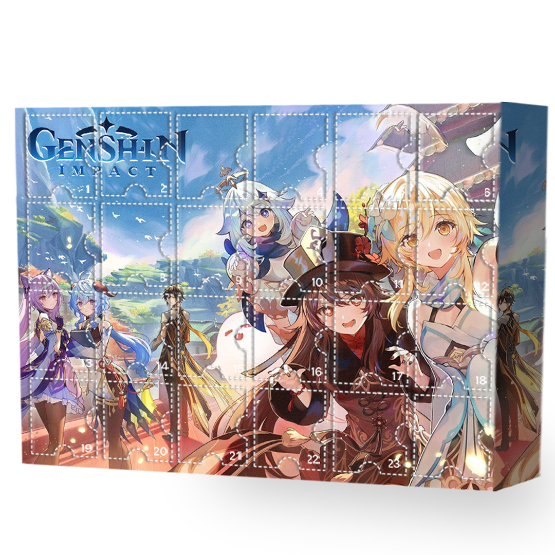 Genshin Impact Advent Calendar -- The One With 24 Little Doors